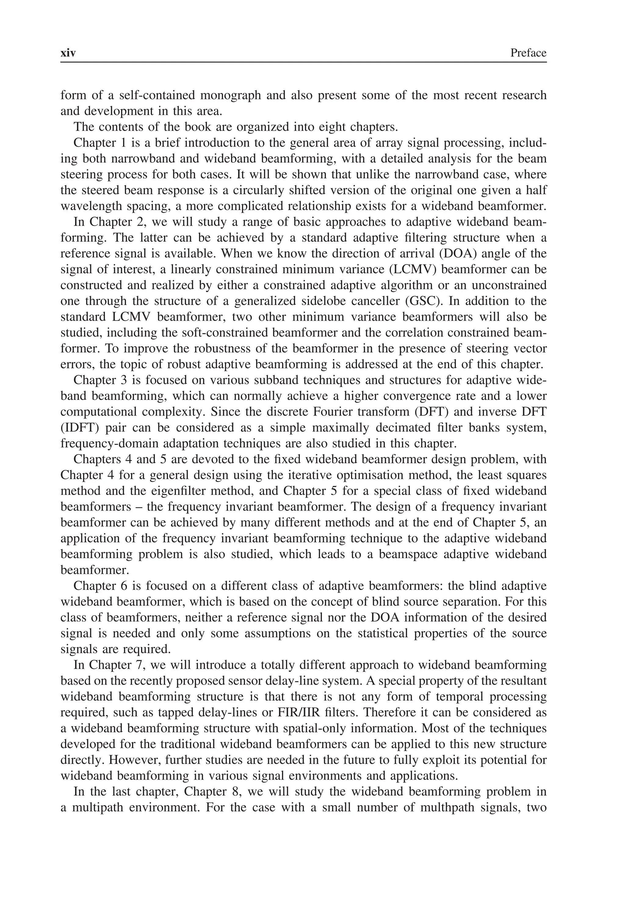Wideband Beamforming Wei Liu Stephan Weissauth Xuemin Sherman Shen | PDF