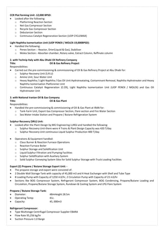 Manoj New Resume | DOC
