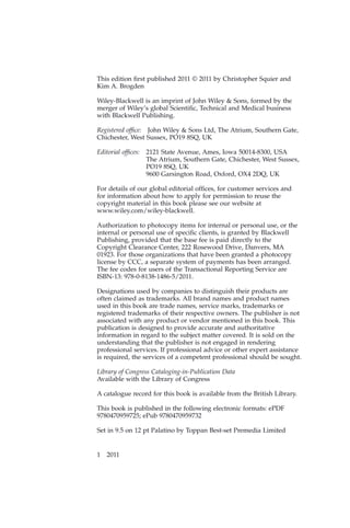 Human Oral Mucosa Christopher Squier Kim A Brogdeneds | PDF