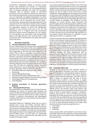 An Autonomous UAV for Pesticide Spraying | PDF
