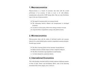 215 Economics Dissertation Topics and Research Ideas.pptx
