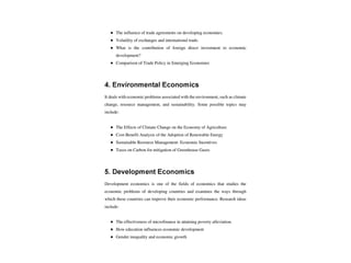 215 Economics Dissertation Topics and Research Ideas.pptx