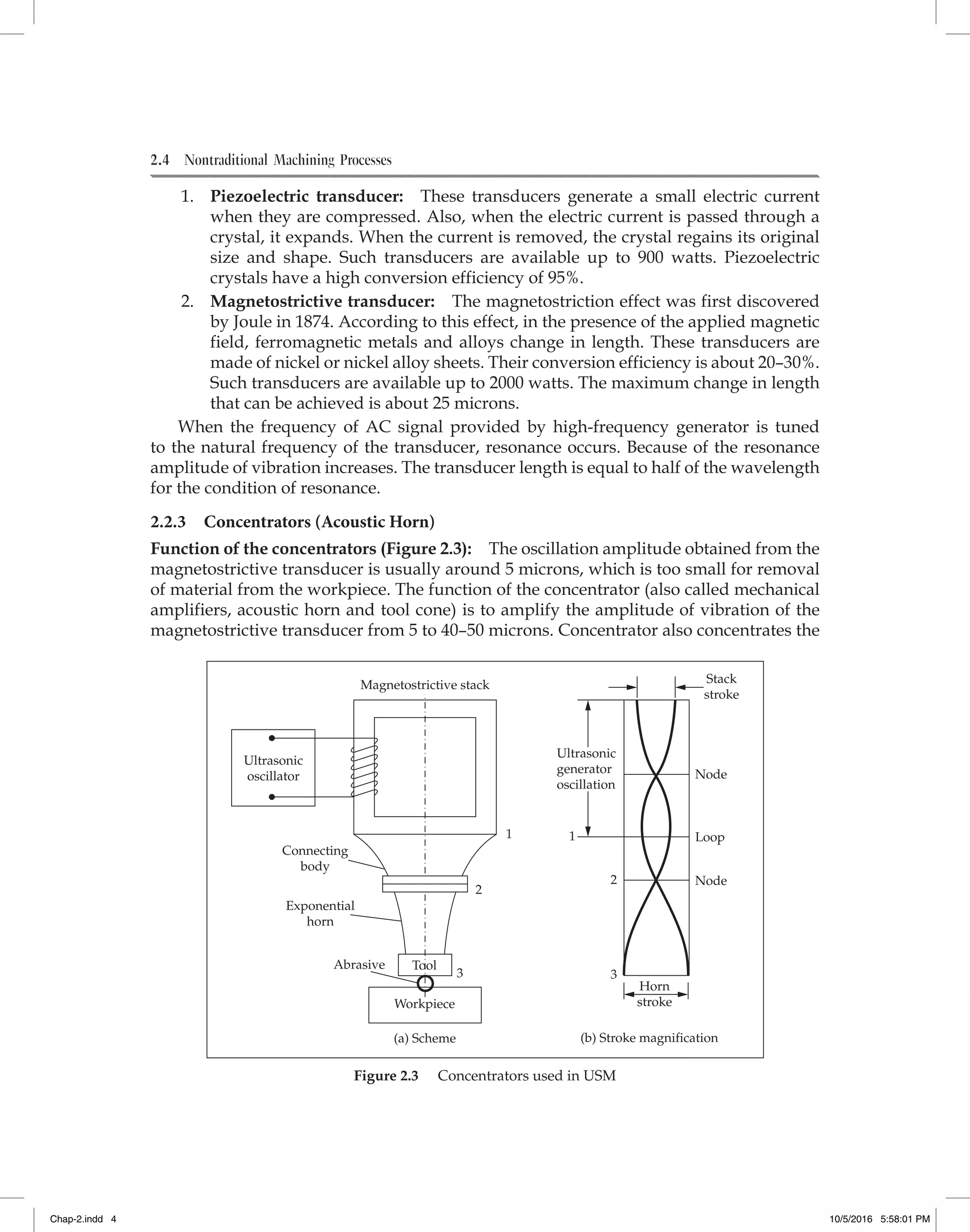 Ultrasonic machining | PDF