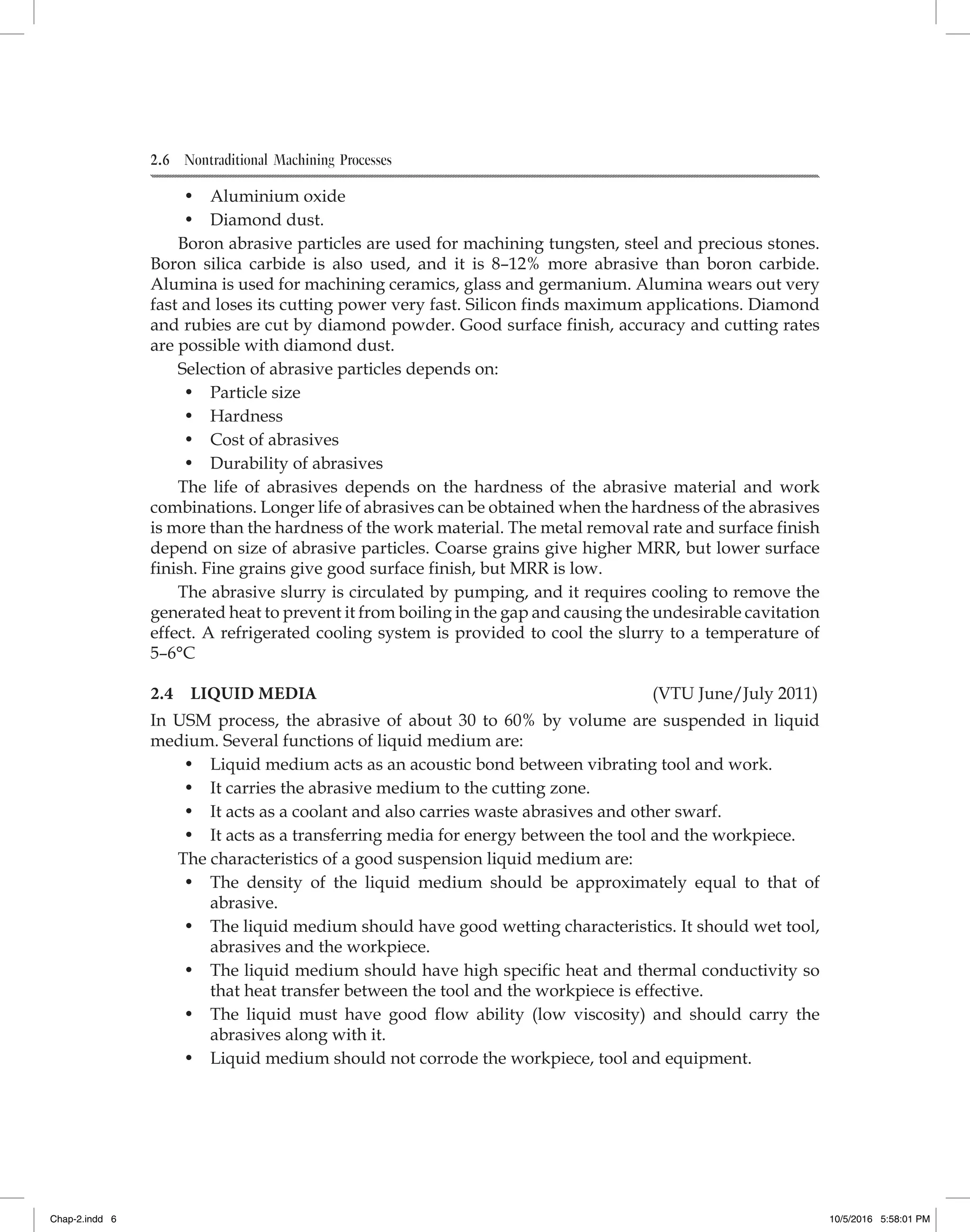 Ultrasonic machining | PDF