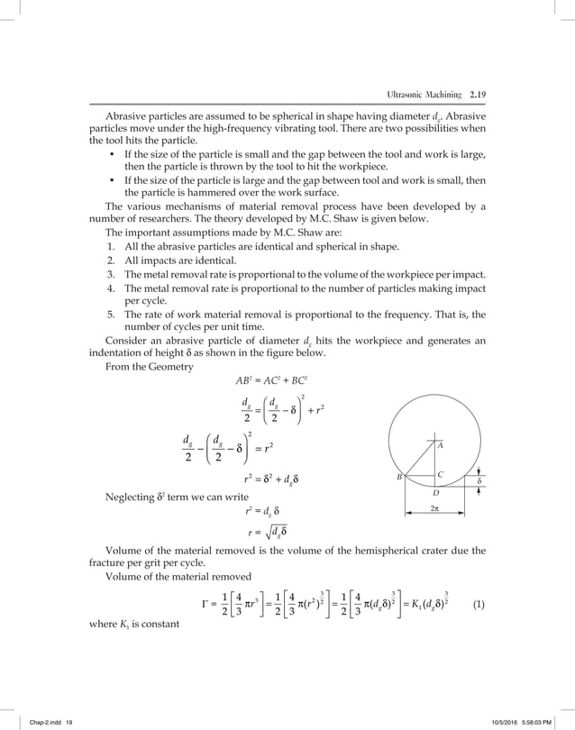 Ultrasonic machining | PDF | Physics | Science