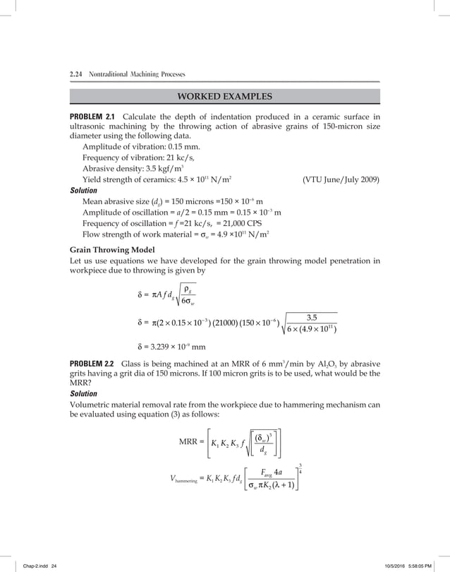 Ultrasonic machining | PDF | Physics | Science