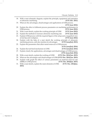 Ultrasonic machining | PDF