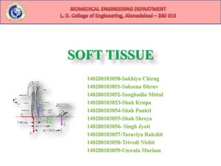 Biomechanics of Soft Tissue | PPTX