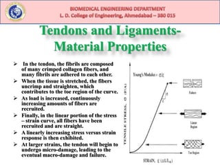 Biomechanics of Soft Tissue | PPTX