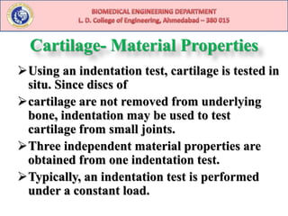 Biomechanics of Soft Tissue | PPTX