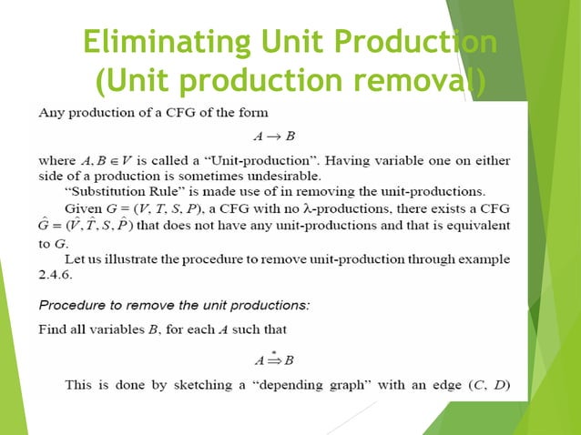 Simplifies And Normal Forms Theory Of Computation Ppt
