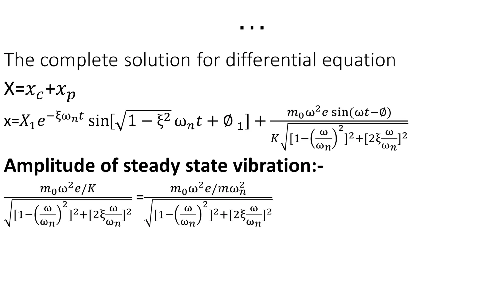 Rotating unbalance system | PPT
