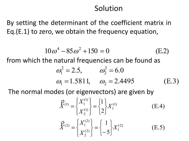 two degree of freddom system | PPTX