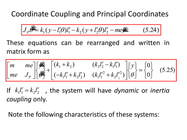 two degree of freddom system | PPTX