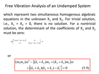 two degree of freddom system | PPTX