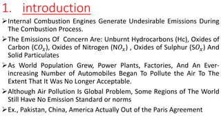 IC Engine emission | PPTX