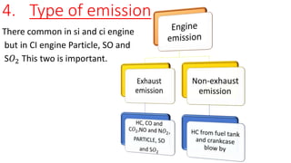 IC Engine emission | PPTX
