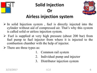 ppt of fuel injection system | PPTX