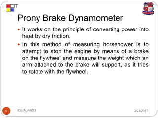 presentation on dynamometers | PPTX
