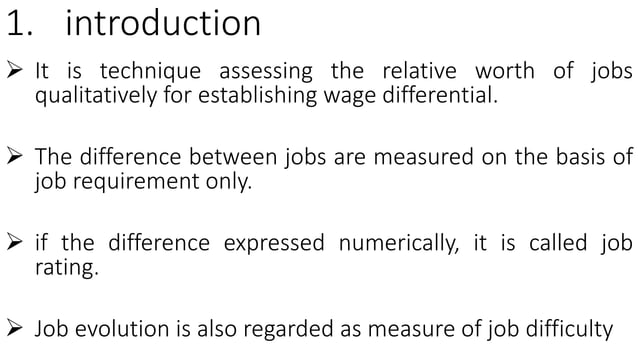 Job evolution | PDF | Human Resources | Business