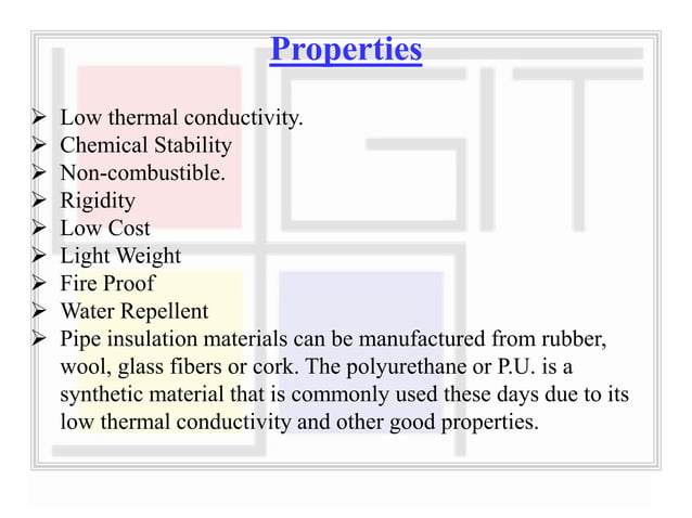 ppt of thermal insulating materials | PPTX