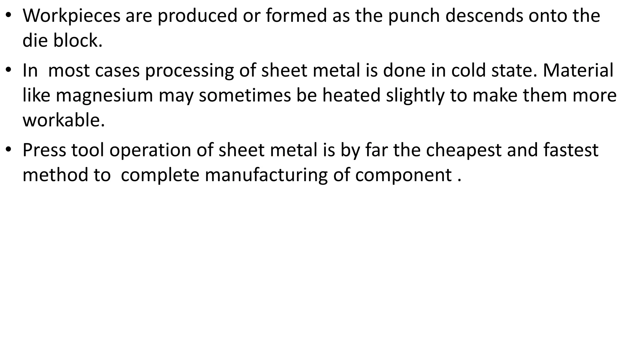 press operation | PPTX