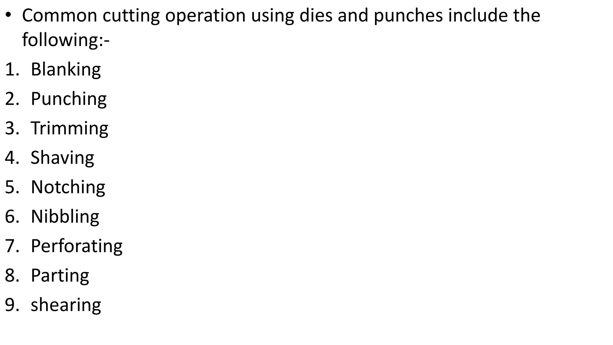 press operation | PPTX