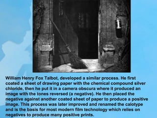 Brief History of Photography | PPTX