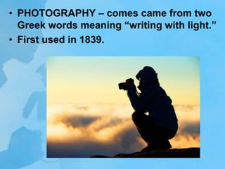 Brief History of Photography | PPTX