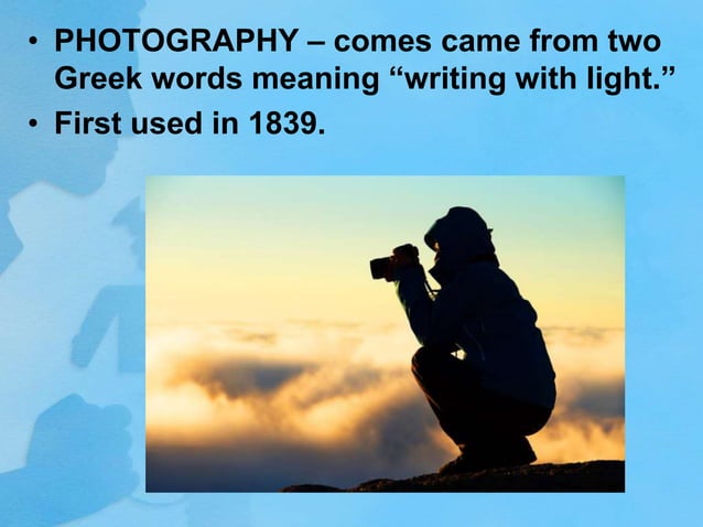 Brief History of Photography | PPTX