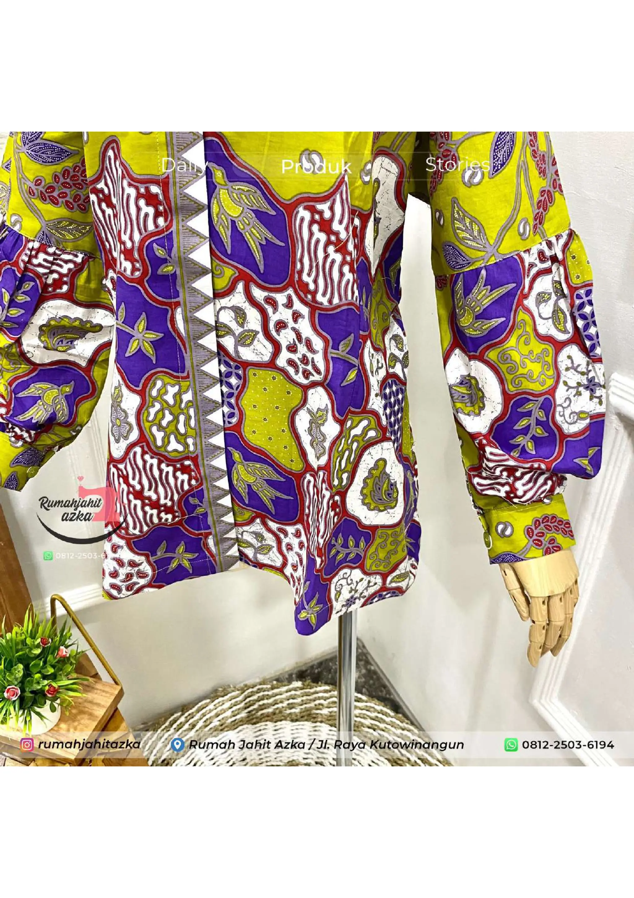 Model Kemeja Batik Remaja Rumah Jahit Azka | PDF