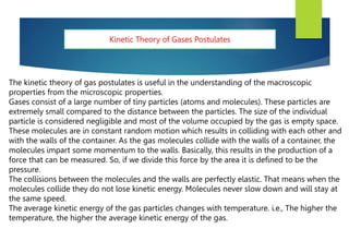 KINETIC THEORY OF GASES,DISTRIBUTION OF MOLECULAR VELOCITY ...