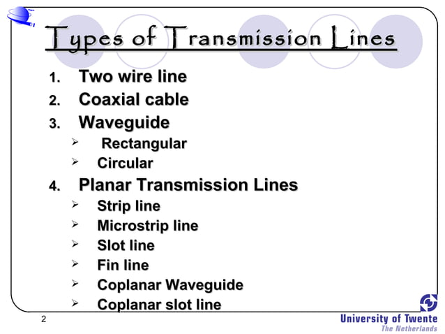 transmission-lines | PPT