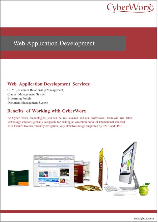 cyberworx Technology Website Designing Company Brochure | PDF