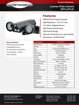 Industrial Catalog Spec Sheets | PDF