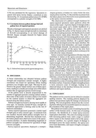 Evaluation of concrete spall repairs by pullout test | PDF