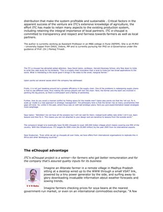 21657981 itc-e-choupal-analysis | PDF