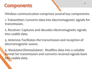 BCA6thSemesterPresentationOnWirelessCommunication.pptx