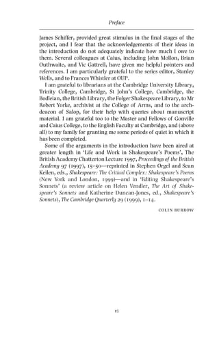 The Complete Sonnets And Poems William Shakespeare | PDF