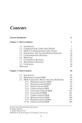 Chirality From Dynamic Kinetic Resolution Helene Pellissier | PDF