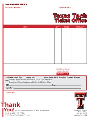 Invoice and Renewal Display | PDF