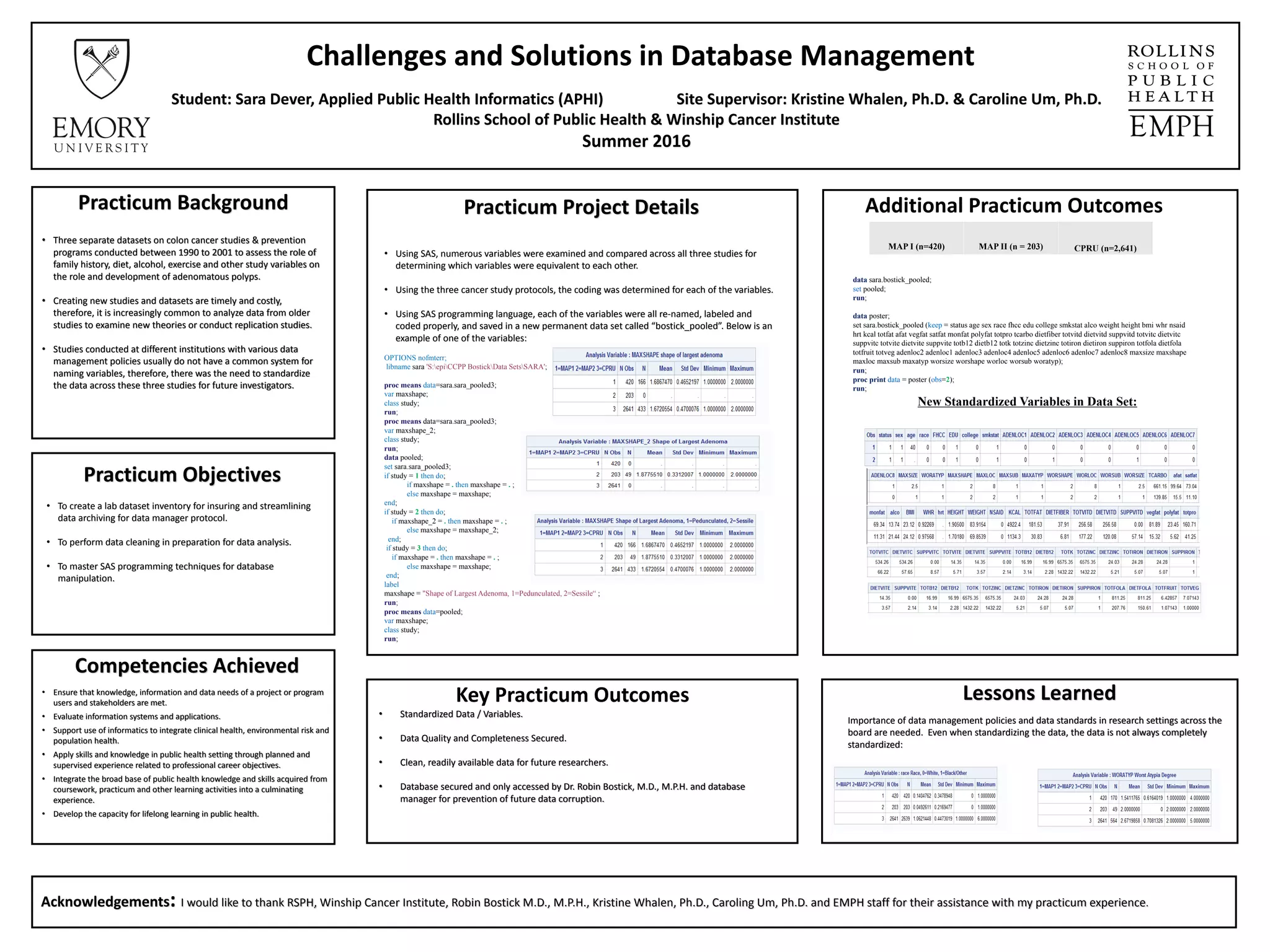 Dever_Sara_Practicum_Poster | PPT