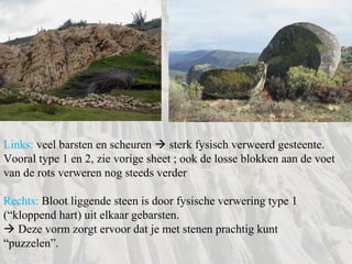 Verwering, erosie en sedimentatie | PPT