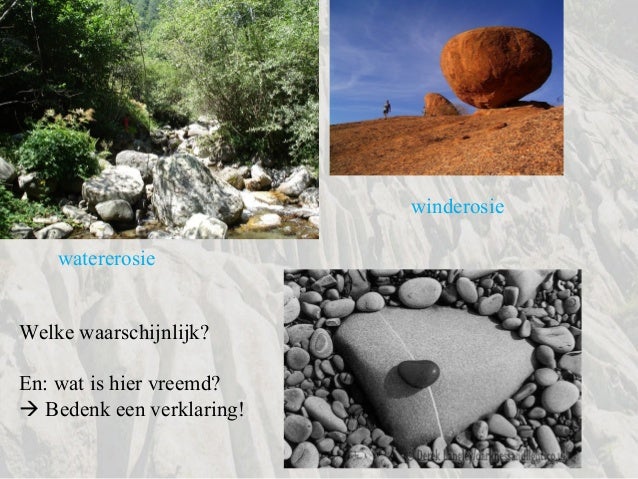 Verwering, erosie en sedimentatie