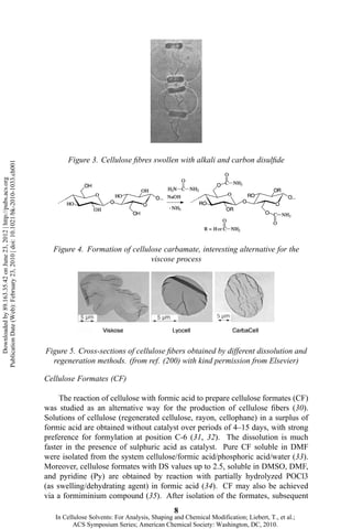 Cellulose Solvents For Analysis Shaping And Chemical Modification Tim F ...