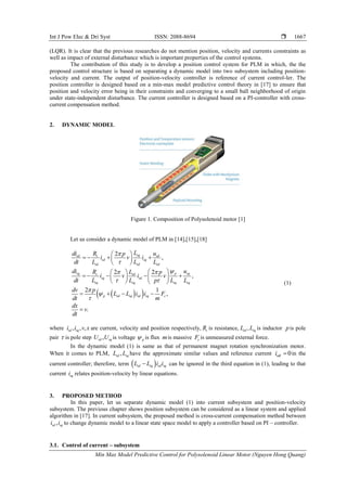 Min Max Model Predictive Control for Polysolenoid Linear Motor | PDF