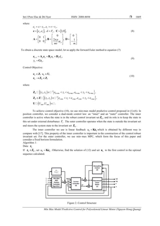 Min Max Model Predictive Control for Polysolenoid Linear Motor | PDF