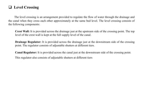 2170609 irrigation engineering cross drainage works | PPTX