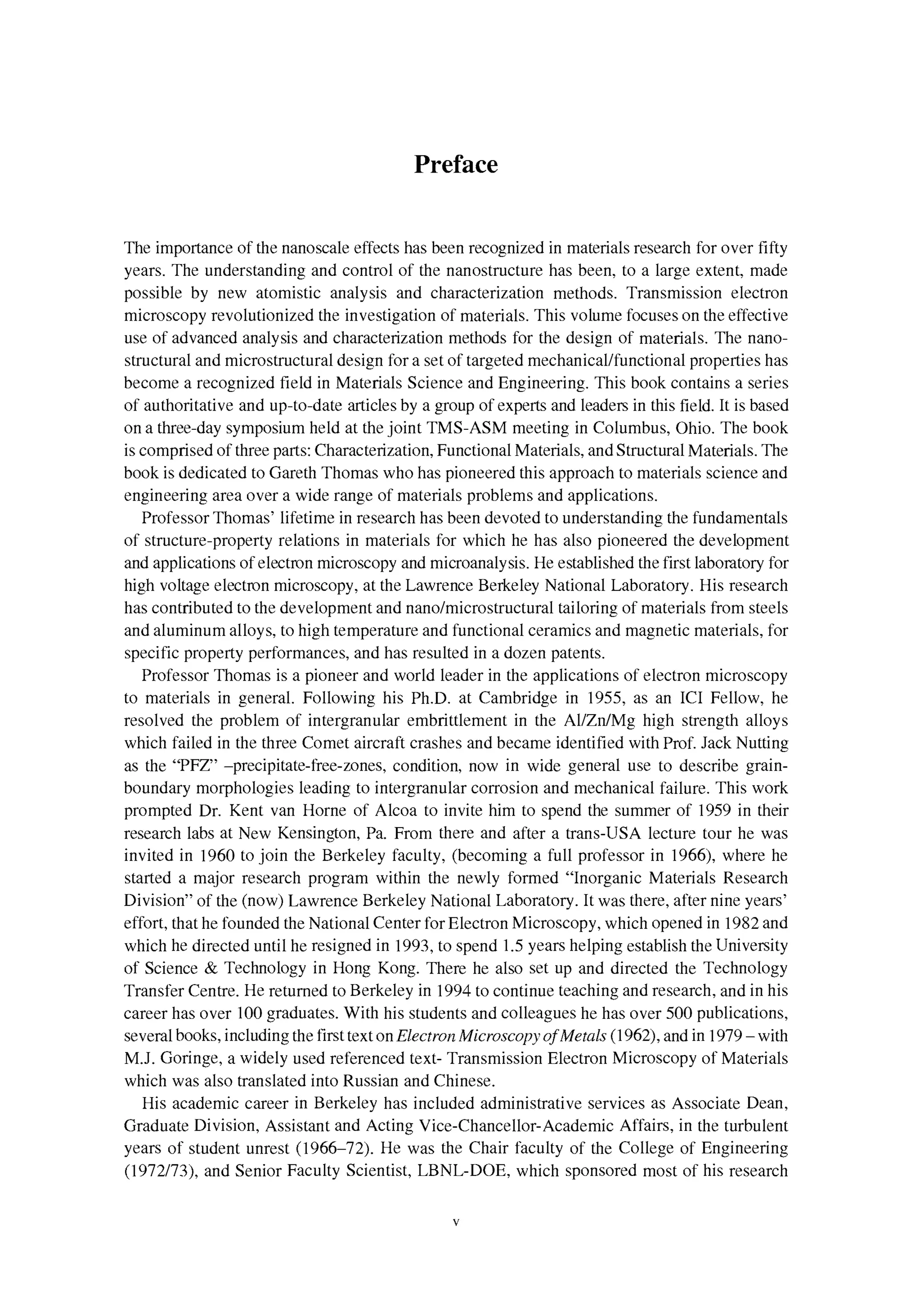 Nano And Microstructural Design Of Advanced Materials A Commemorative ...