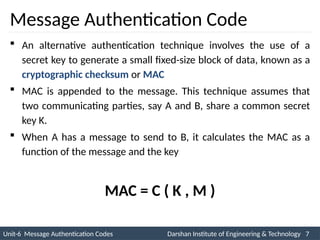Message Authentication Codes in Security.pptx